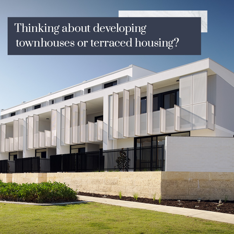 Terrace House Builder Perth | Terrace & Townhouse Development